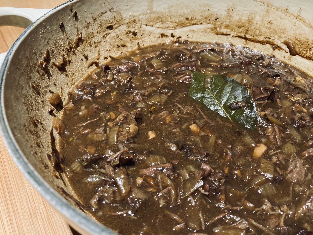 Ox cheek ragout with porcini mushrooms | Pigeon Cottage Kitchen
