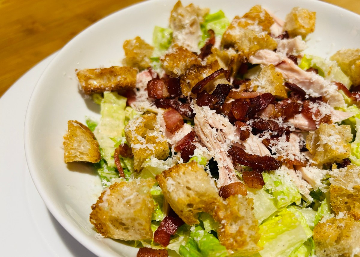 Chicken and bacon Caesar salad | Pigeon Cottage Kitchen